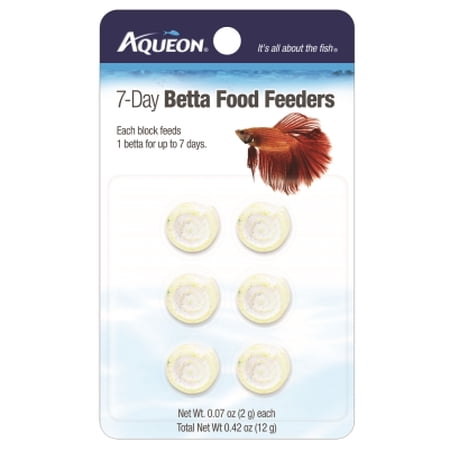7 Day Betta Fish Feeder – Top Fin® 7 Day Betta Food Feeder – RCBE