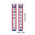 B Independence Day Party Flag Themed Party Banner With Lettering And ...