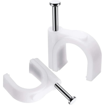 300 Pack Steel Cable Wall Clips Various Specifications Strong Durable ...