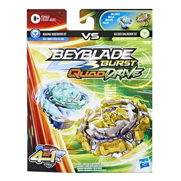 Beyblade Burst QuadDrive Glory Regnar R7 Spinning Top Starter Pack ...