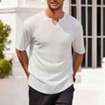 BiZtdJrK Mens Fashion Summer T Shirts Colorblock Short Sleeve V Neck ...