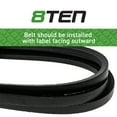 8TEN Deck Belt for MTD Craftsman Troy Bilt Pony 36 T85 36-inch 754-06434 810-CBL2714T - Walmart.com