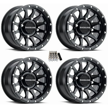 Method 409 Wheels/Rims Black 15" (4+3) Polaris RZR 1000 XP / Ranger XP ...