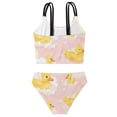 BZSMCE Swimsuit 2-Piece Tank Swimming Wear Quick Dry Bathing Suit ...