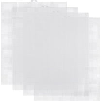 6pcs DIY Plastic Mesh Canvas Sheets, Clear Plastic Mesh Sheets for ...