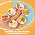Eease Miniature Foods Photo Props Doll House, 18 Pieces - Walmart.com