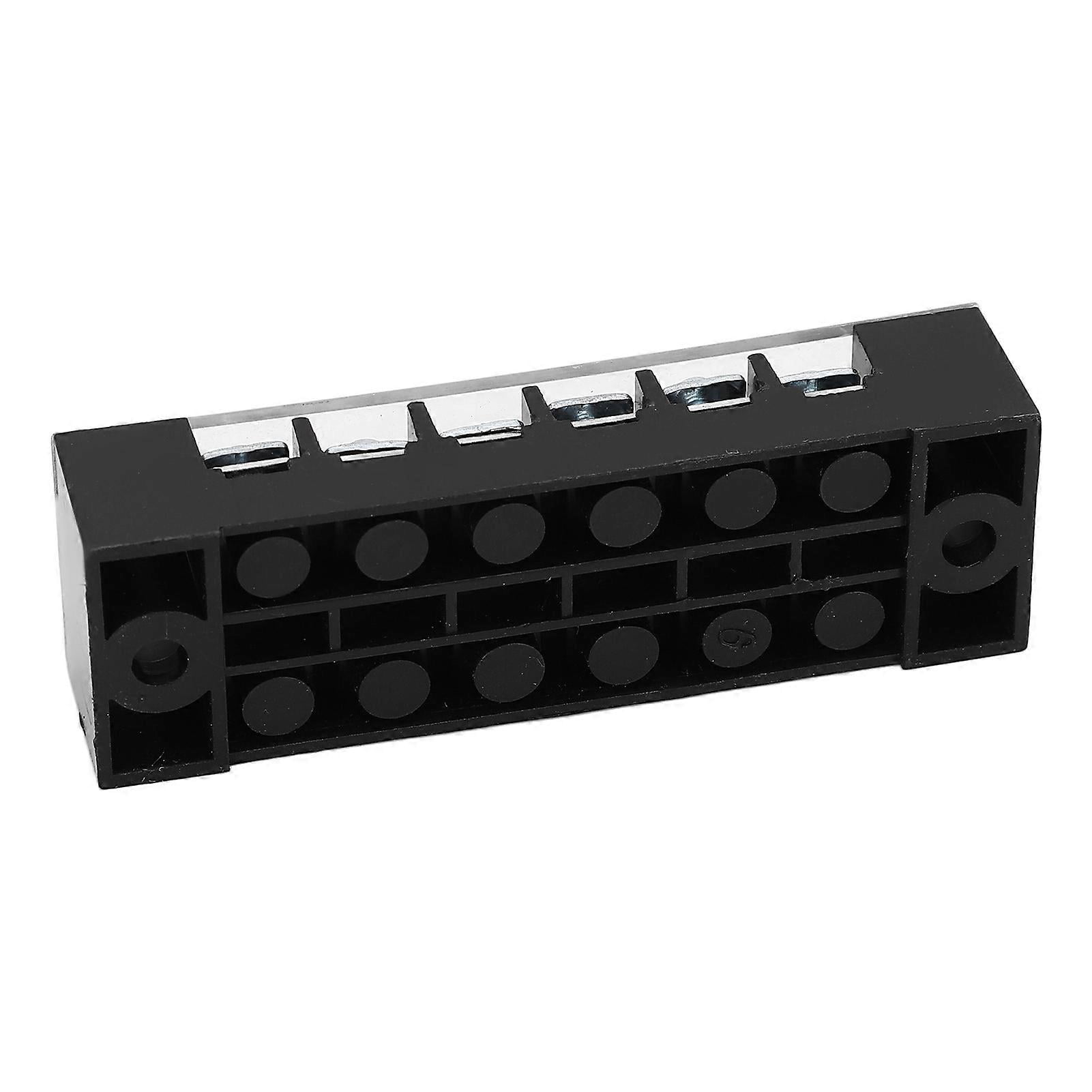 5 x TB 15A 600V Double Row Terminal Blocks, M3 Screws, High Tenacity ...