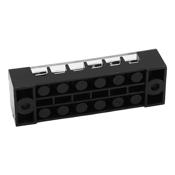 5 x TB 15A 600V Double Row Terminal Blocks, M3 Screws, High Tenacity ...