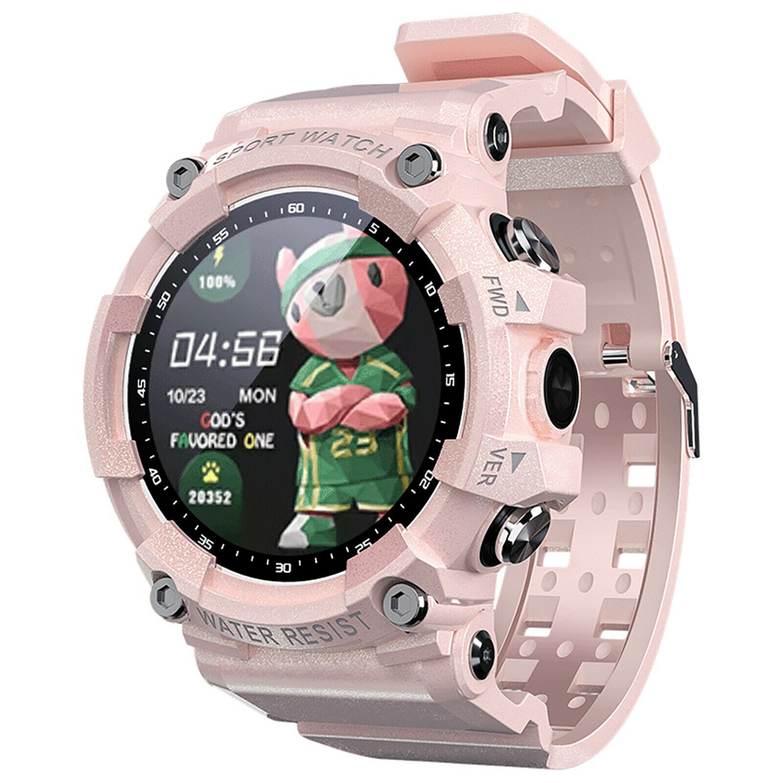 Military Smart Watch for Kids Men Women Outdoor Waterproof Tactical ...