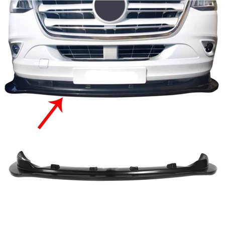 Front Bumper Protector Frontlip Fits Mercedes Sprinter 2019-2022 ABS ...