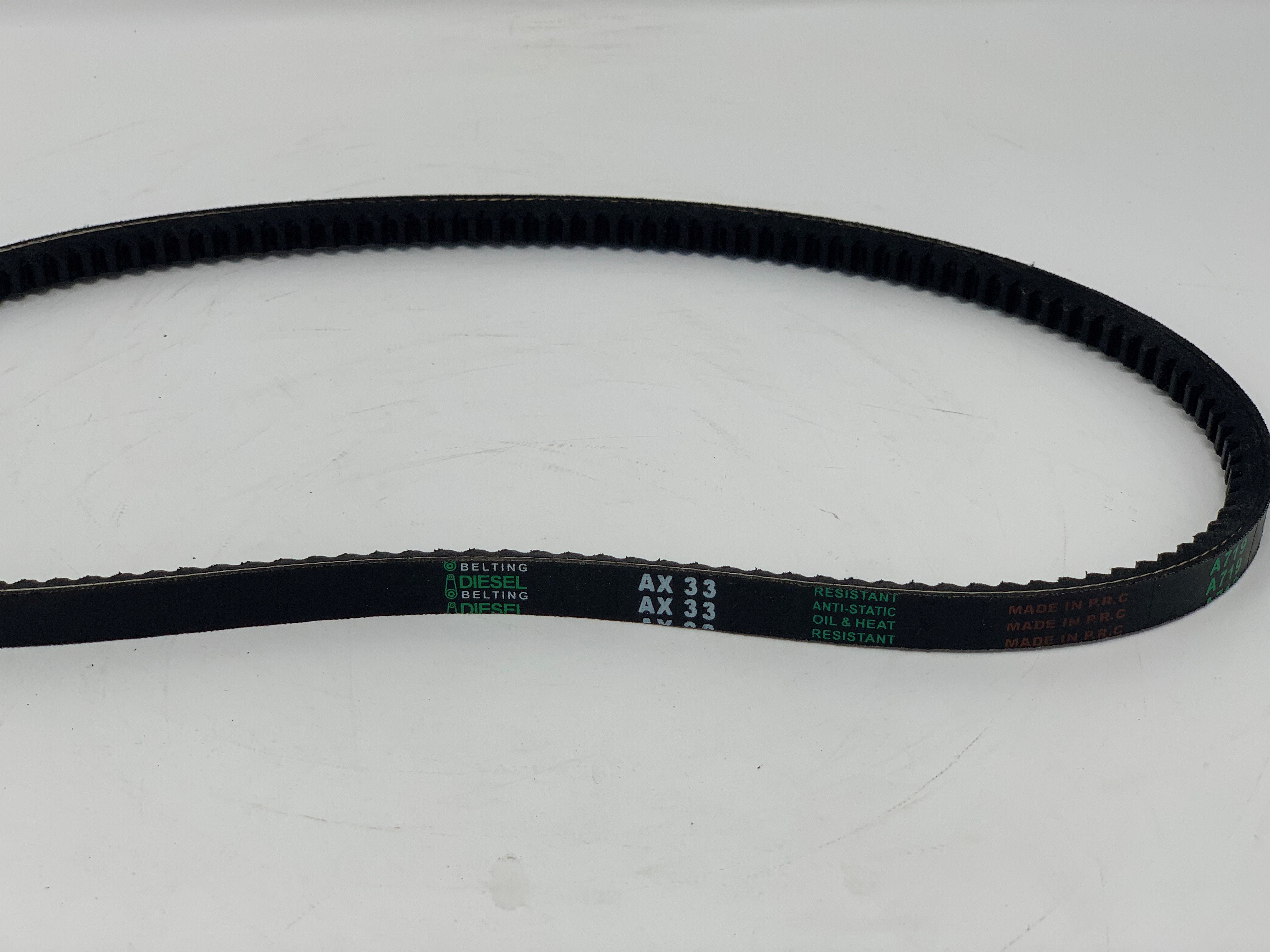 AX33 Classic Cogged V-Belt 1/2 x 35in Outside Circumference - Walmart.com