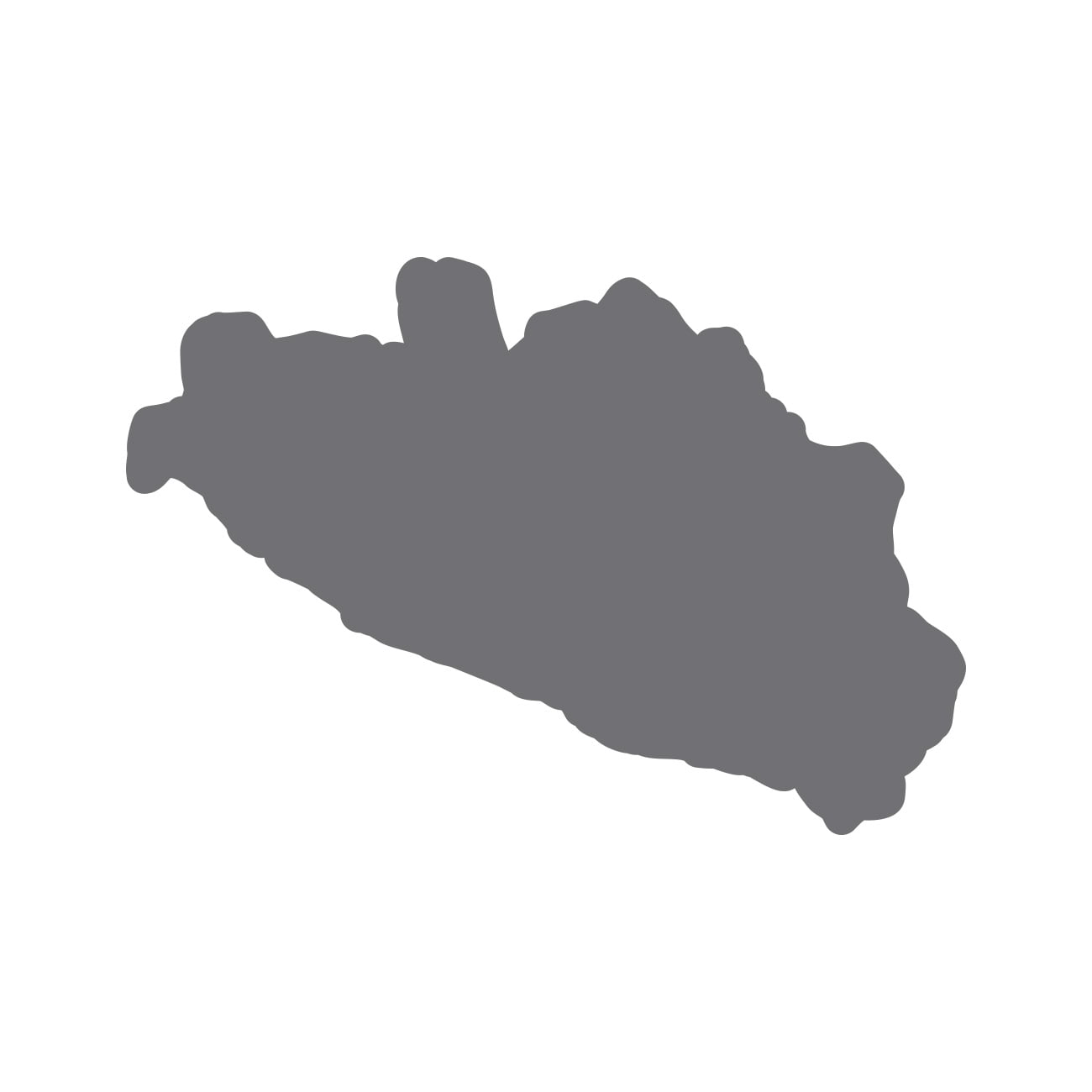 Guerrero State Shaped Sticker Decal Die Cut - Self Adhesive Vinyl ...