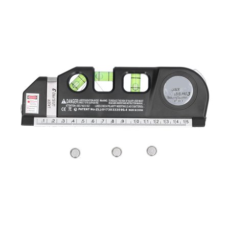 8in Infrared Ruler Accurate Linear Measurement ABS Lazer Leveler Tool ...