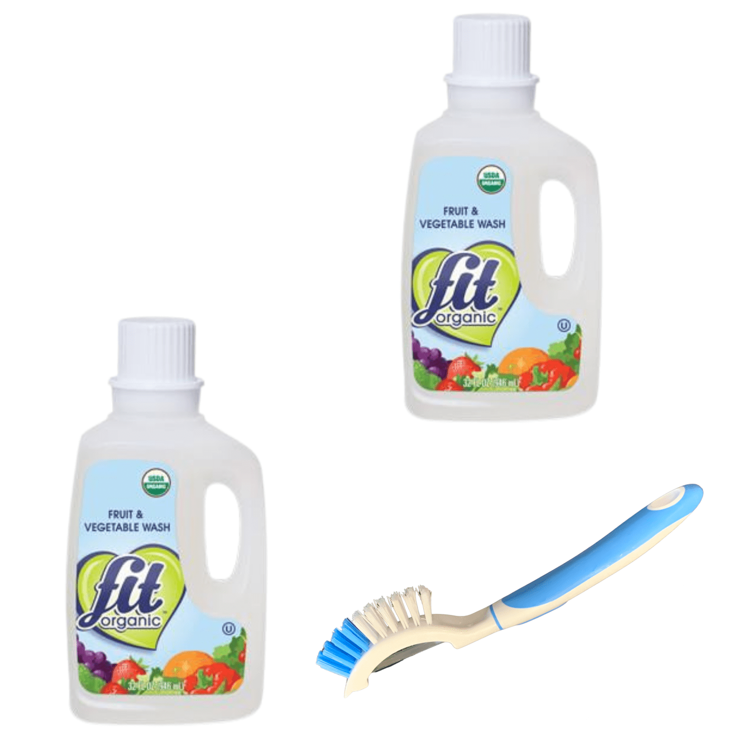 Imperial Falcon Group 32 oz Fit Produce Wash, Duo Cleaning Peeling ...