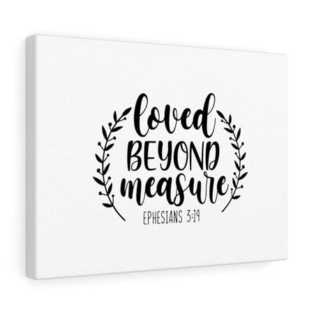 Scripture Walls Love Beyond Measure Ephesians 3:19 Bible Verse Canvas ...