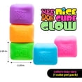 NeeDoh Nice Cube Glow - Orange Glow Nice Cube, 1ct - Walmart.com