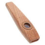 Lotpreco Wood KAZOO with Five Membrane Flute Diaphragm Mouth Kazoos ...