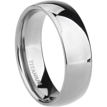 NETSENG Ring 2/4/6/8mm Simple Black Ring Man Women Titanium Wedding ...
