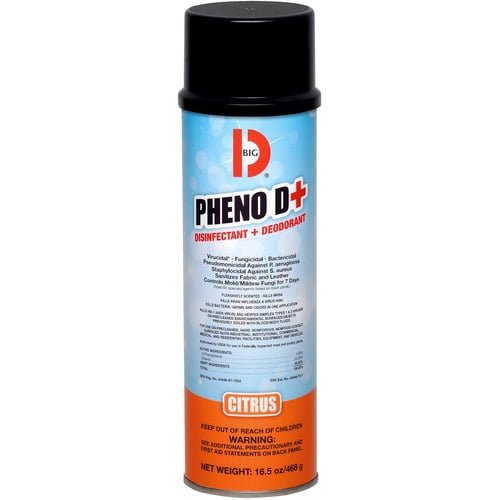 Big D Pheno D+ Disinfectant & Deodorizer - Ready-To-Use Aerosol - 6 fl ...