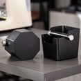 Small Coffee Grounds Box Stainless Steel Espresso Dump Bin Coffee Knock ...