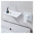 Brass Matte Black Wall Mounted Waterfall Basin Faucet Set, Bathroom Hot ...