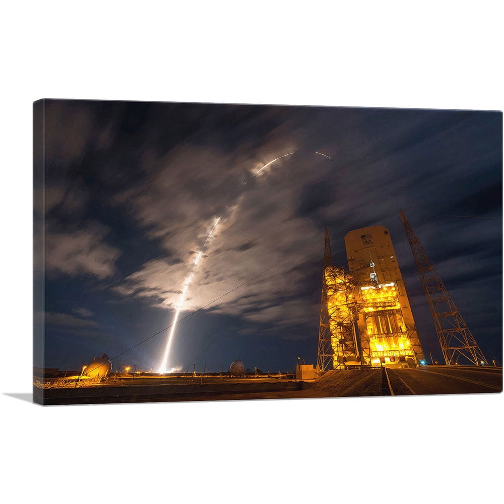 ARTCANVAS NASA Atlas V Rocket on Mission to International Space Station ...