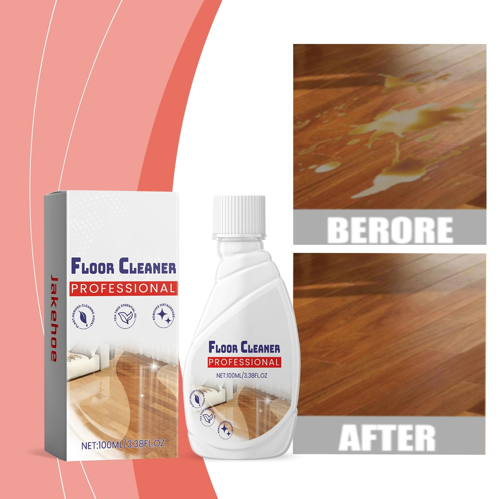 100ml Floor Cleaner,Floor Tile Cleaning Fluid,Tile Cleaner,Floor ...