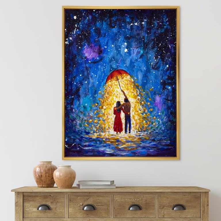 Abstract Love Couple Art