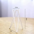 BESTYASH 2Pcs Modern Plant Stand Tripod Iron White for Indoor ...