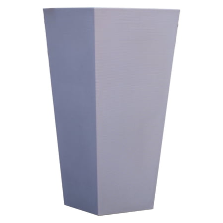 Veradek Pro Series Column 40 in. Grooved Outdoor Square Planter ...