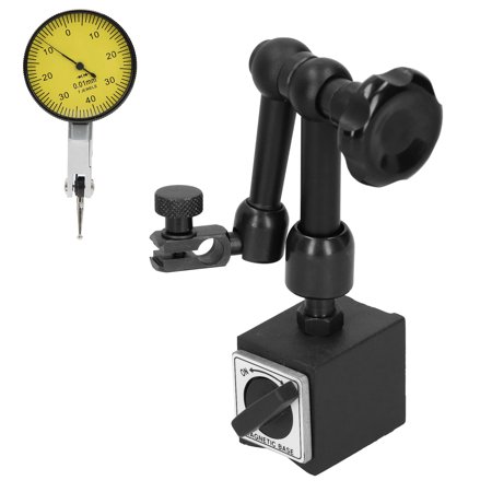 Rdeghly Dial Indicator Gauge Magnetic Base Small Black Clamping ...