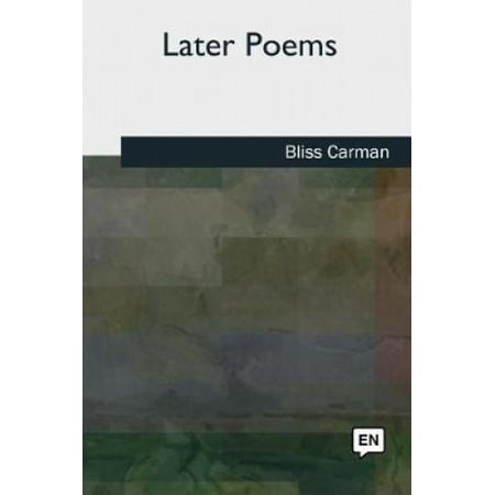 Later Poems | Walmart Canada