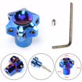 Motorcycle Key Head CNC Modified Burnt Titanium Key Head Racing Boat ...