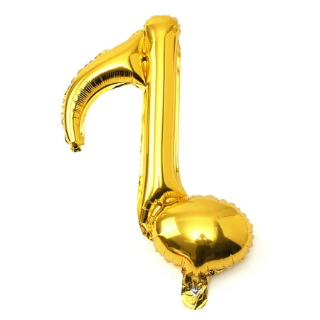 Musical Notes Balloon Aluminum Foil Mylar Balloon Helium Balloons For ...
