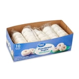 Great Value Powdered Sugar Mini Donuts, 17.5 oz, 40 count, individually ...