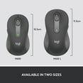 Logitech Signature M650 Right-Handed USB Receiver Wireless Mouse ...