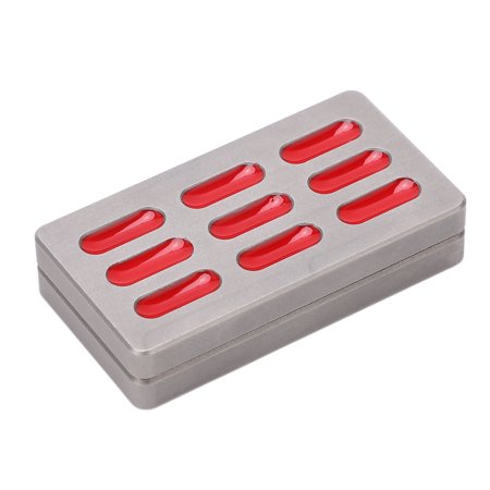 ADHD Push Slider Toy, Safe Anxiety Relief Slider Toy Engraved Stainless ...