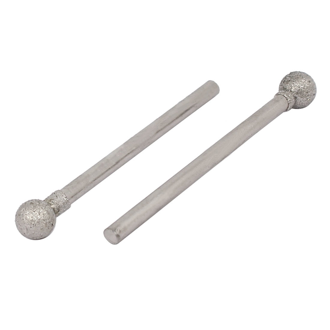 2.35mm Shank 5mm Dia Diamond Head Ball Shaped Grinding Mounted Point ...