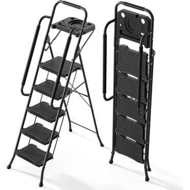 Little Giant 3-Step Safety Ladder for Adults, Portable Type 1A Aluminum ...