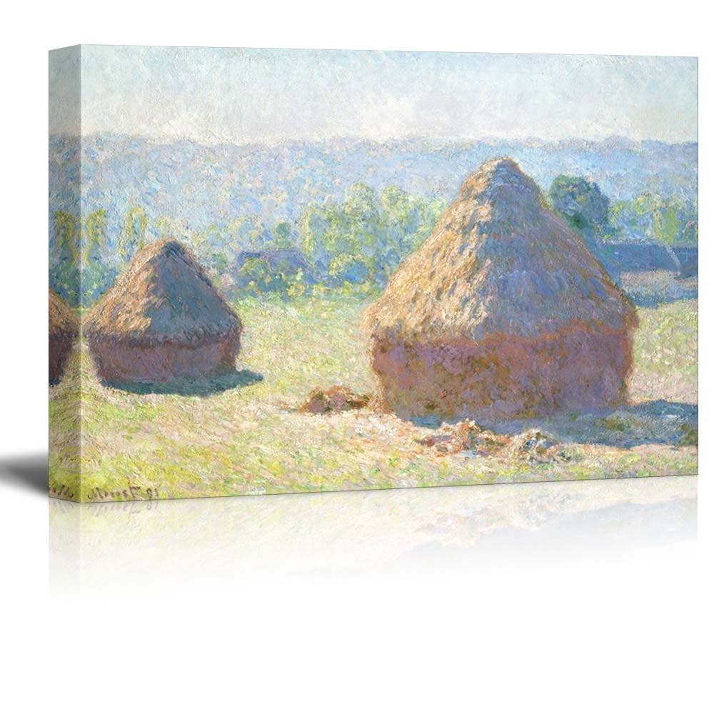 wall26 Claude Monet - Meules, milieu du Jour Haystacks Midday ...