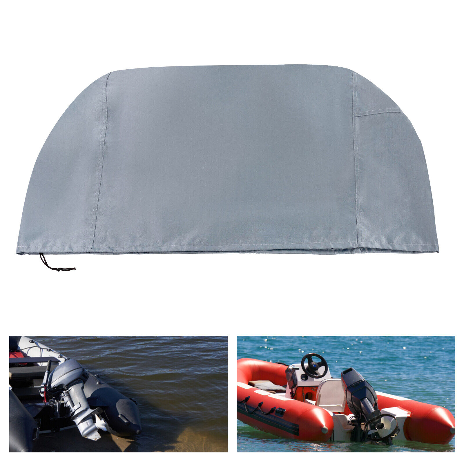 TOOL1SHOoo Outboard Motor Cover, 420D Heavy Duty Waterproof Boat Motor ...