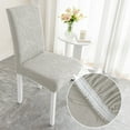 CQCYD under $5 Chair Covers, Leaf Pattern Chair Covers, Elastic Dining ...
