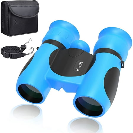 Real Binoculars, Real Binoculars for Kids, 8x21 High-Resolution Compact ...