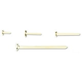 ACCO Brass Prong Paper File Fasteners, 1-1/4", 100-Pack - Walmart.com