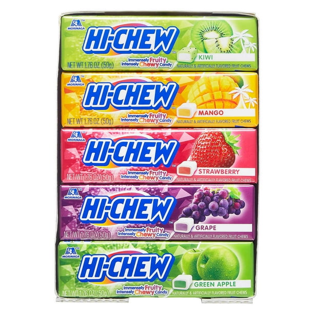 Hi-Chew Fruit Chews, Variety, 1.76 oz, 15-count - Walmart.com