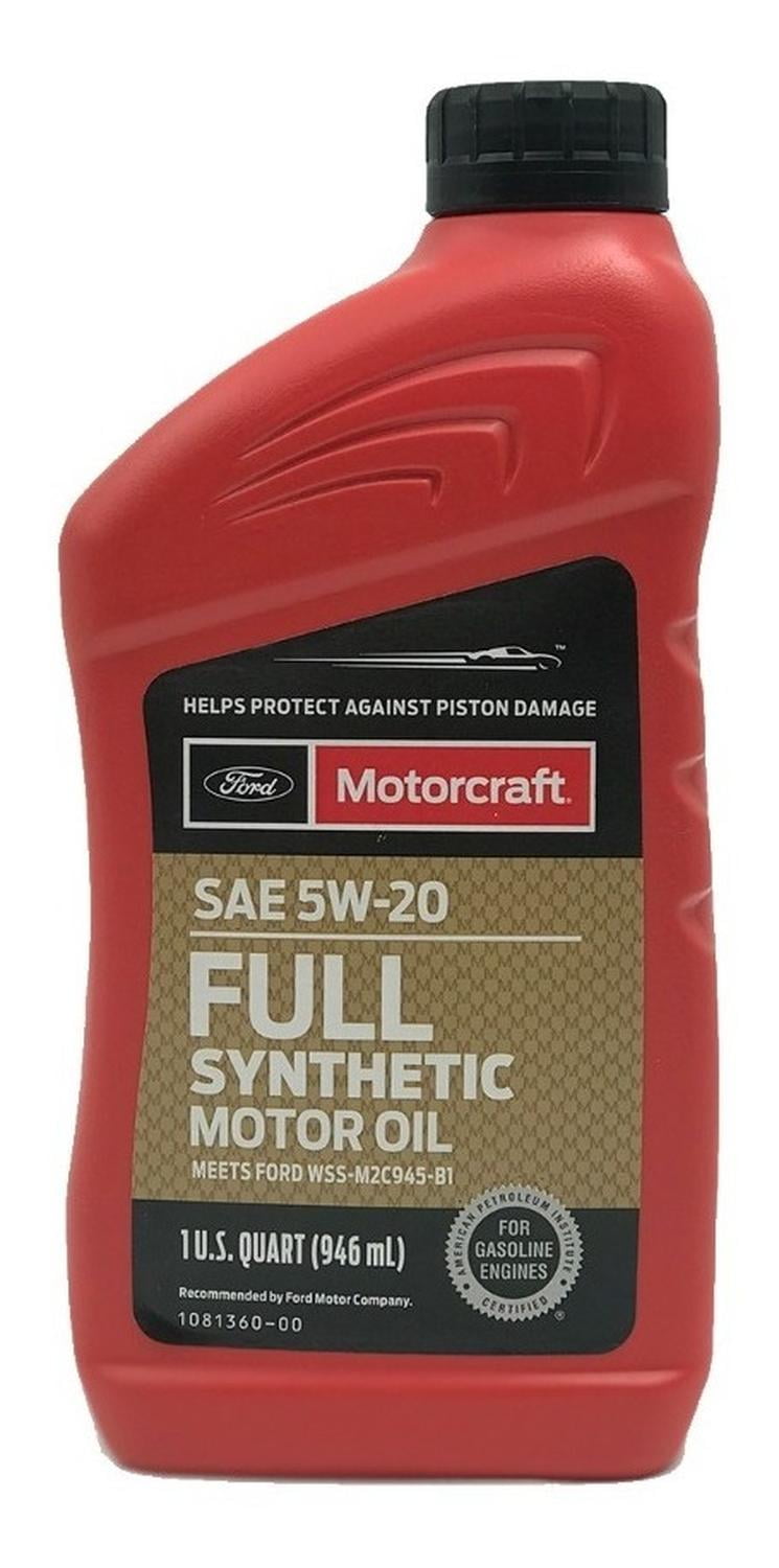 Aceite de Motor 5w20 946 Ml MOTORCRAFT Full Synthetic | Walmart en línea