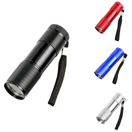 9 LED UV Mini Flashlight Multifunction Money Checking Light Checking ...