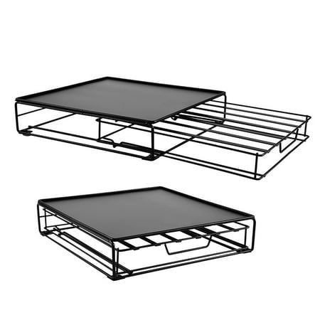 Qionma 40 Pods Coffee Capsules Holder Shelves Drawer Metal Coffee ...