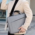 and Spacious Laptop Bag Computer Shoulder Bag with Multiple Pockets and ...