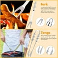 Grill Utensils Set,15 Pcs Stainless Steel BBQ Accessories Set, Portable ...